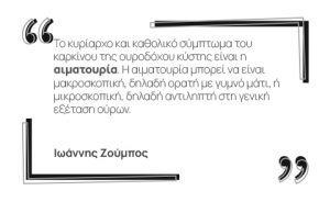 Καρκίνος ουροδόχου κύστης: Συμπτώματα και αντιμετώπιση